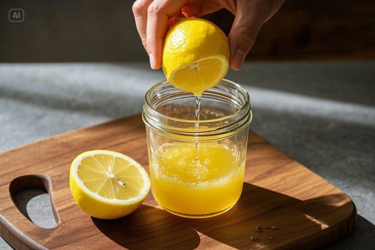 Easy Homemade Fresh Lemon Juice Recipe